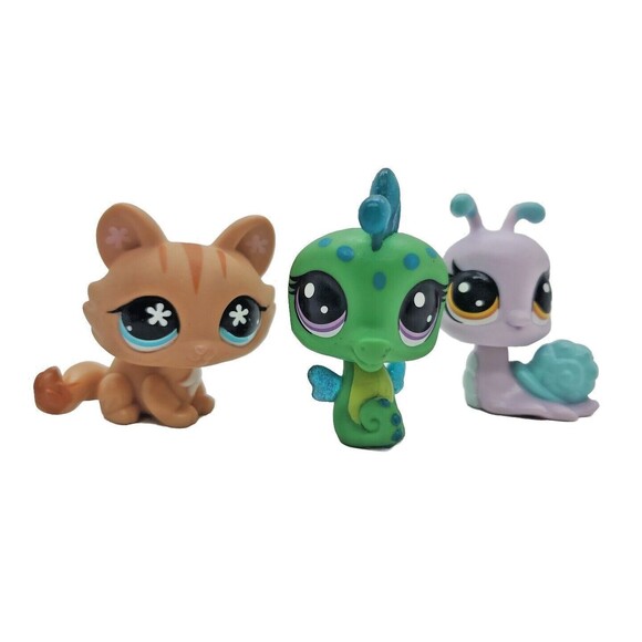 Littlest Pet Shop | Toys | Lps Figures Bobble Sara Seahopper Sue ...